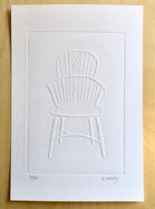 Blind Embossing – Liz Wellby – Fine Art
